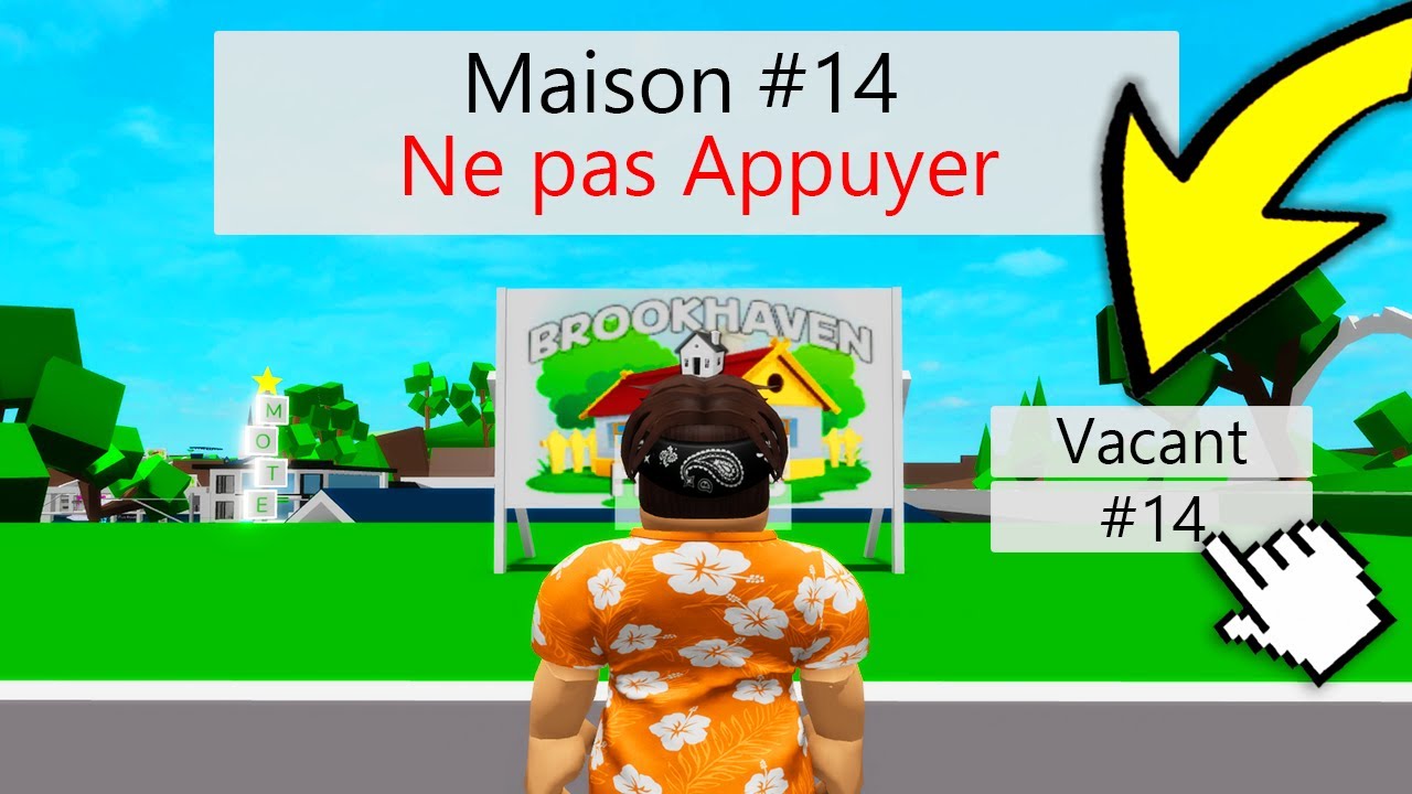 NE JAMAIS APPUYER ICI SUR BROOKHAVEN ROBLOX - YouTube
