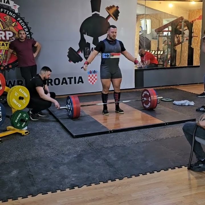 wrpf croatia 2024 open powerlifting dead lift 315kg - YouTube