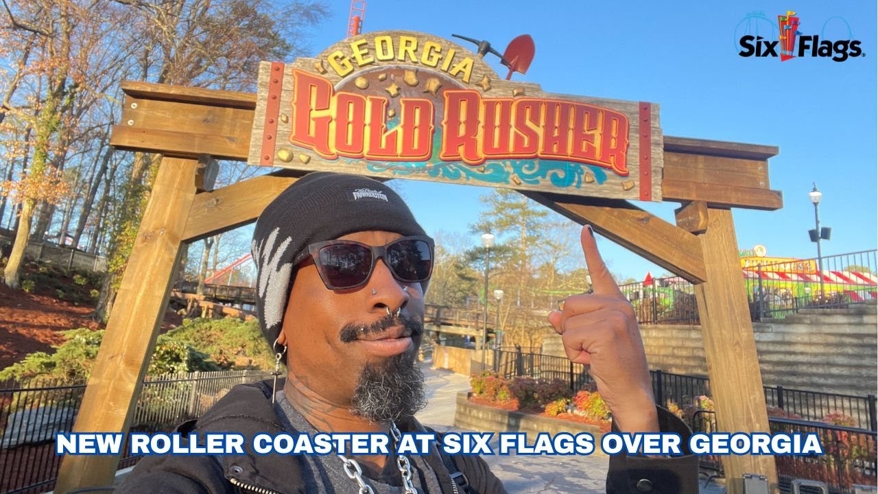 Georgia Goldrusher at Six Flags Over Georgia is FUN! | Intamin's NEW ...