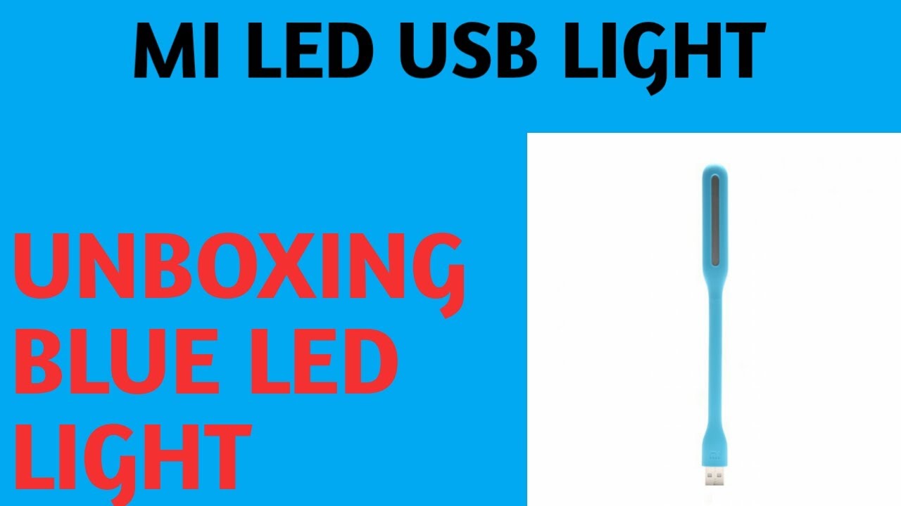 MI USE LED LIGHT UNBOXING/mi led light Blue color Unboxing/LED light ...