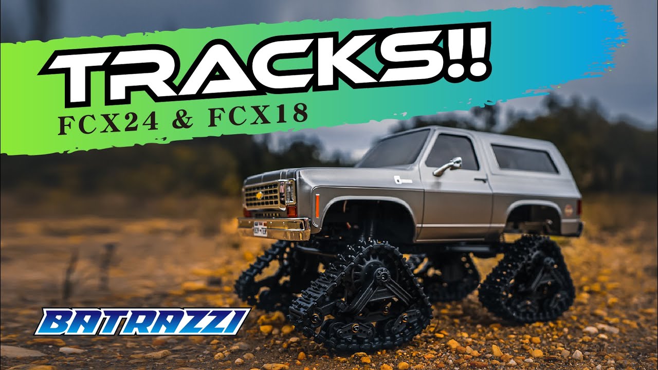 BATRAZZI Tracks For FMS FCX24 and FCX18 | Mechanical Intoxication - YouTube