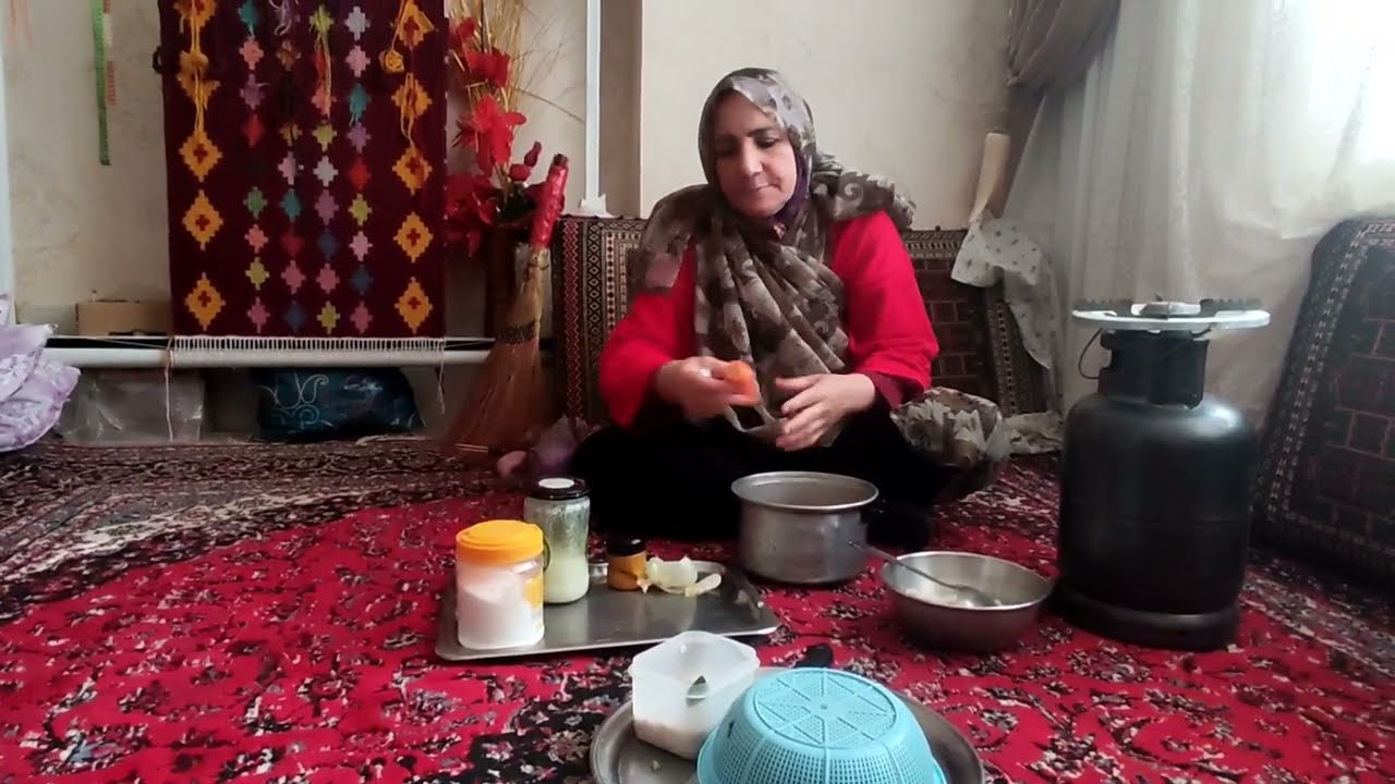 Village life in iran | my daily routine in village - YouTube
