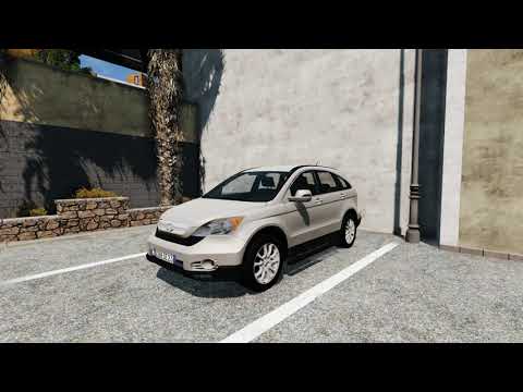 BeamNG.drive Honda CR-V Driving - YouTube