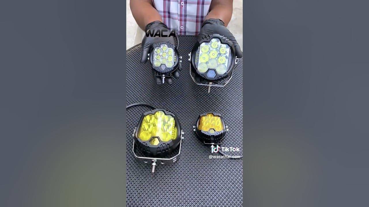 WACA ไฟ สปอร์ตไลท์ LED #E72 #E49 มีไฟถึง3เสต็ปไฟสว่างทั้ง2ไซส์#มีไฟถึง3เสต็ปแถมวัสดุอลูมิเนียม ...