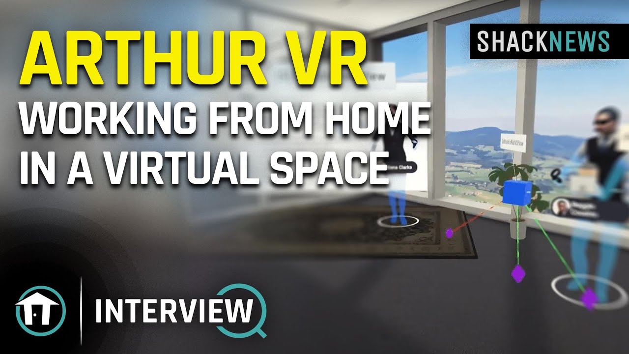 Arthur VR - Working From Home In a Virtual Space - YouTube
