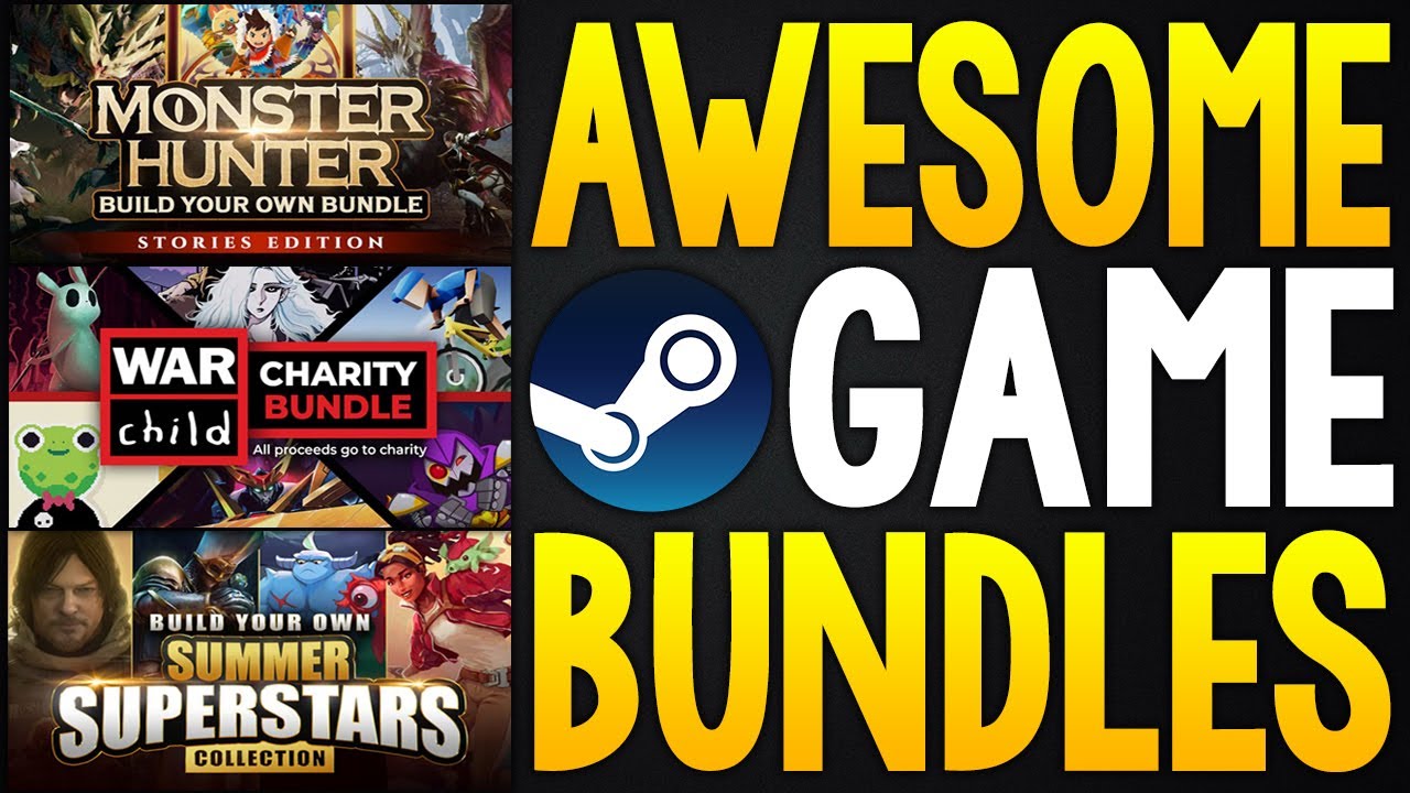 AWESOME NEW STEAM PC GAME BUNDLES AND DEALS - TONS OF CHEAP GAMES ...