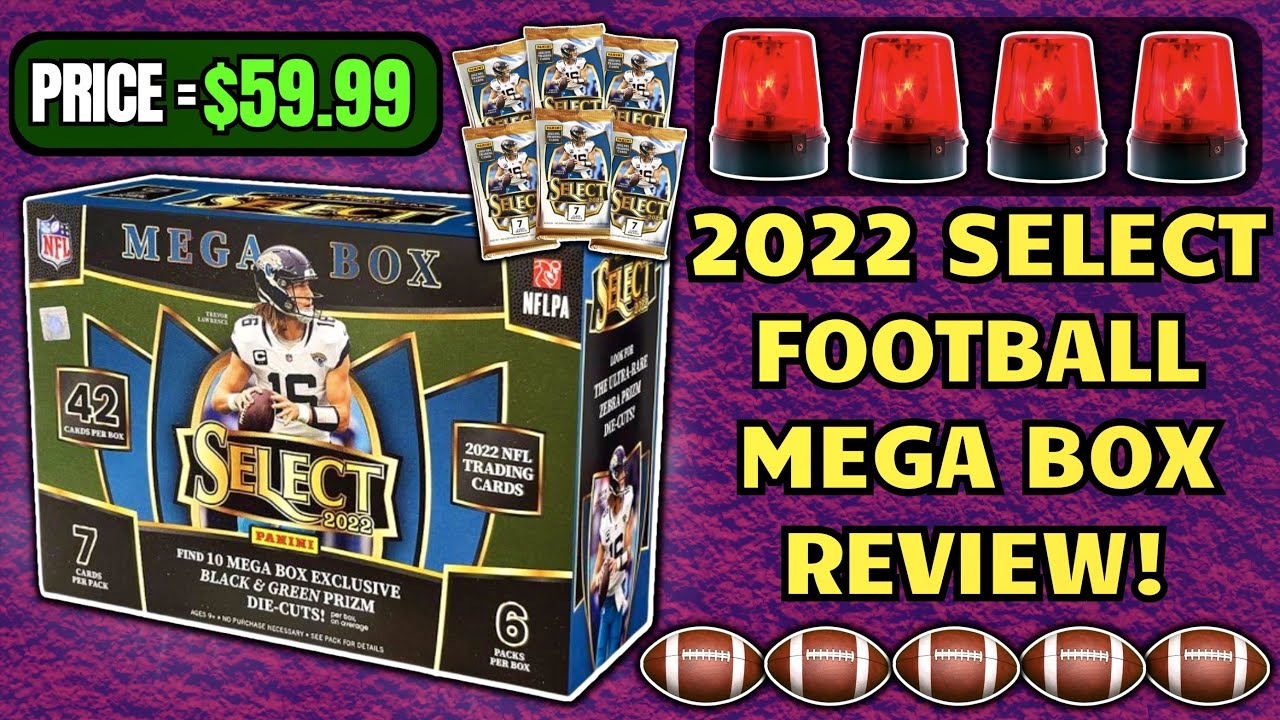 *BRAND NEW!🚨 2022 SELECT FOOTBALL MEGA BOX REVIEW! (TARGET)🏈 - YouTube