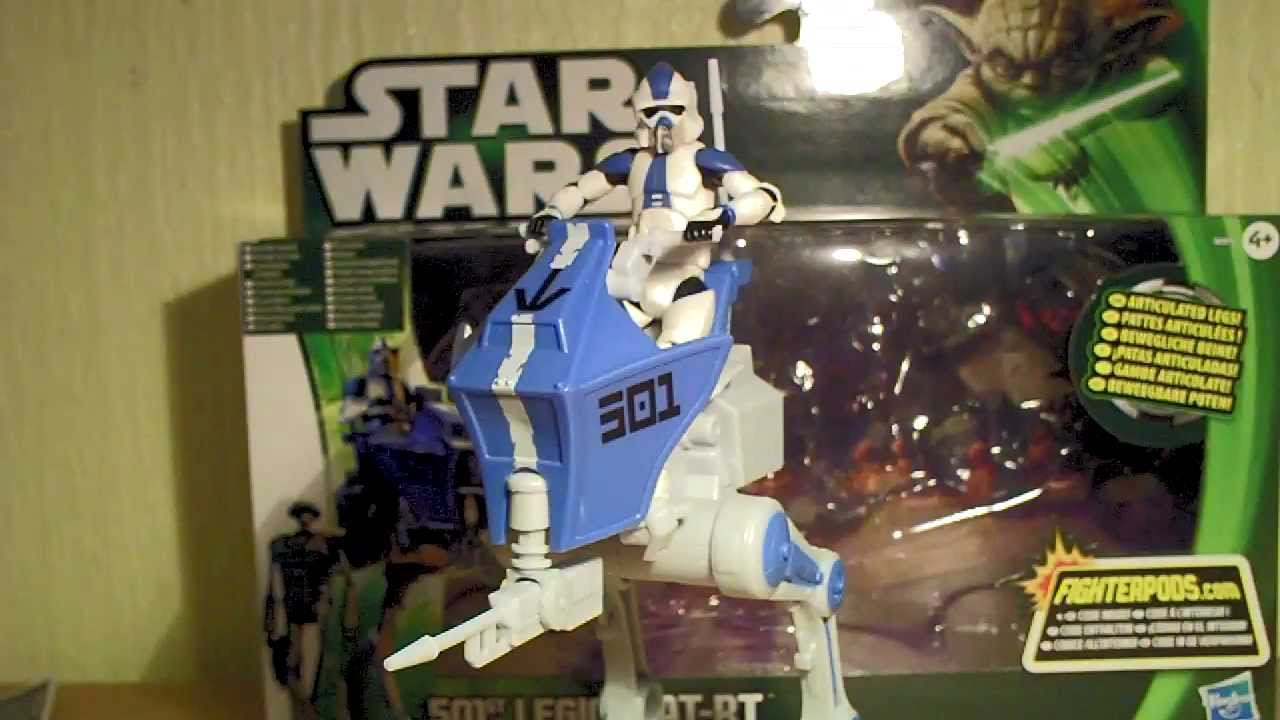 Star Wars Class I Fleet Vehicle 501st Legion AT-RT With ARF Trooper ...
