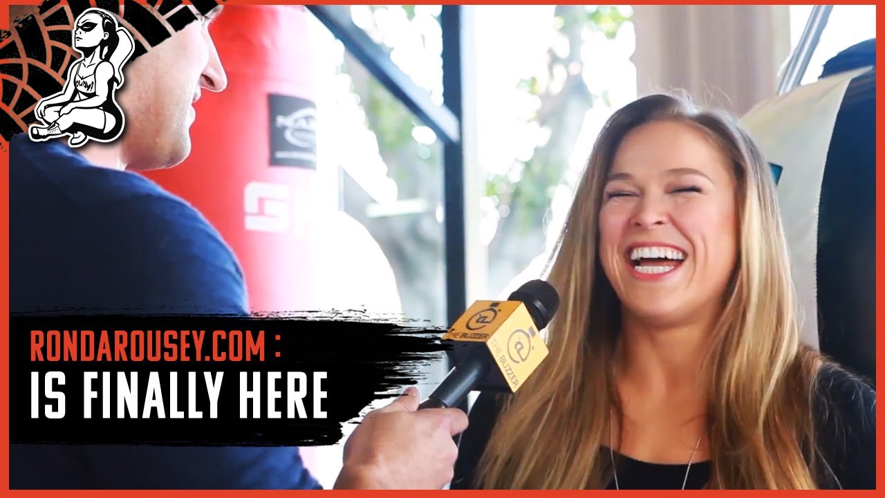 RondaRousey.com is Finally Here! - YouTube