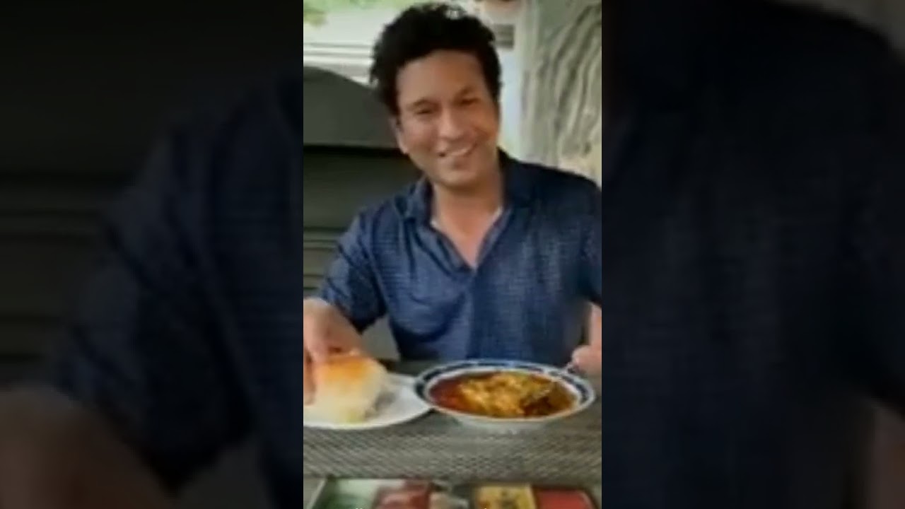 🏏Sachin Tendulkar🏏 eating food watch this video, and Please 🎯subscribe🎯 ...