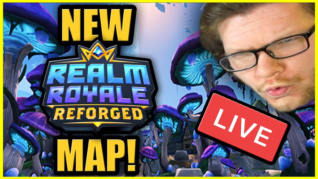 NEW Realm Royale MAP!!! LIVE - YouTube