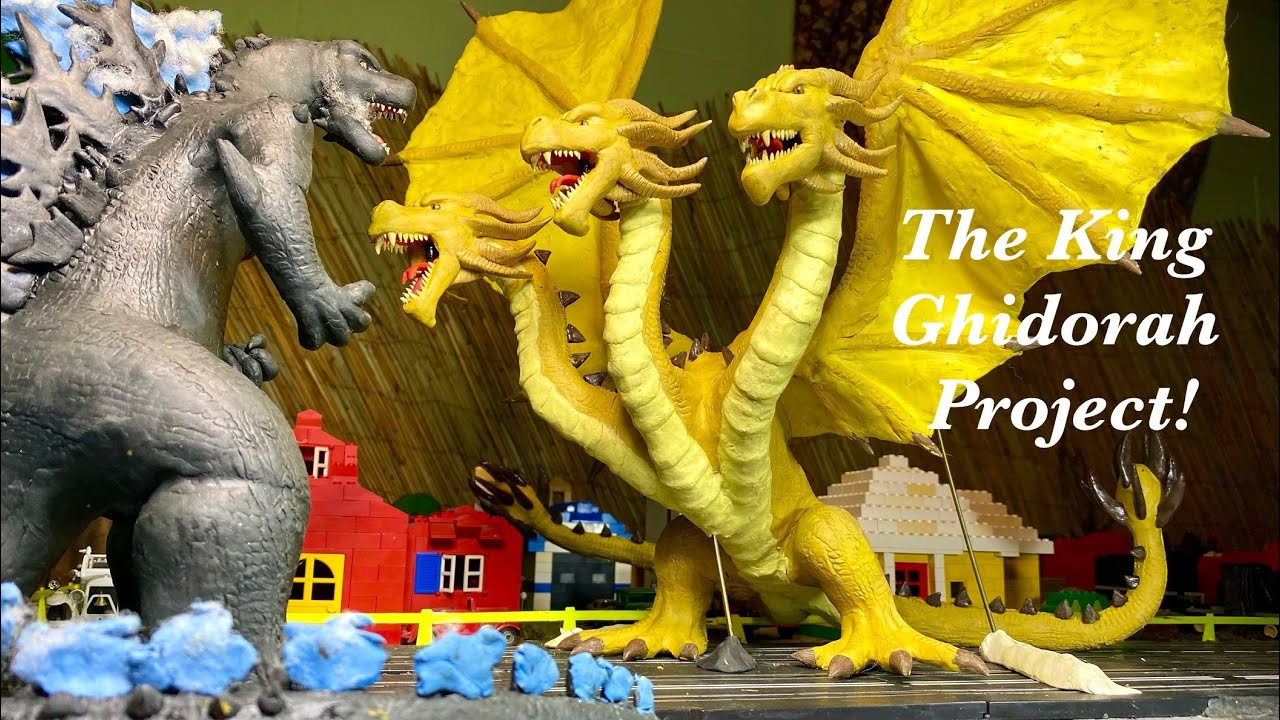 Godzilla Stop Motion Kaiju Project King Ghidorah - Monster Zero ...