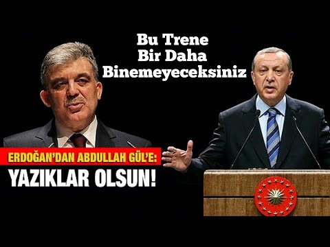 Erdoğan'dan Gül'e Ağır Gönderme