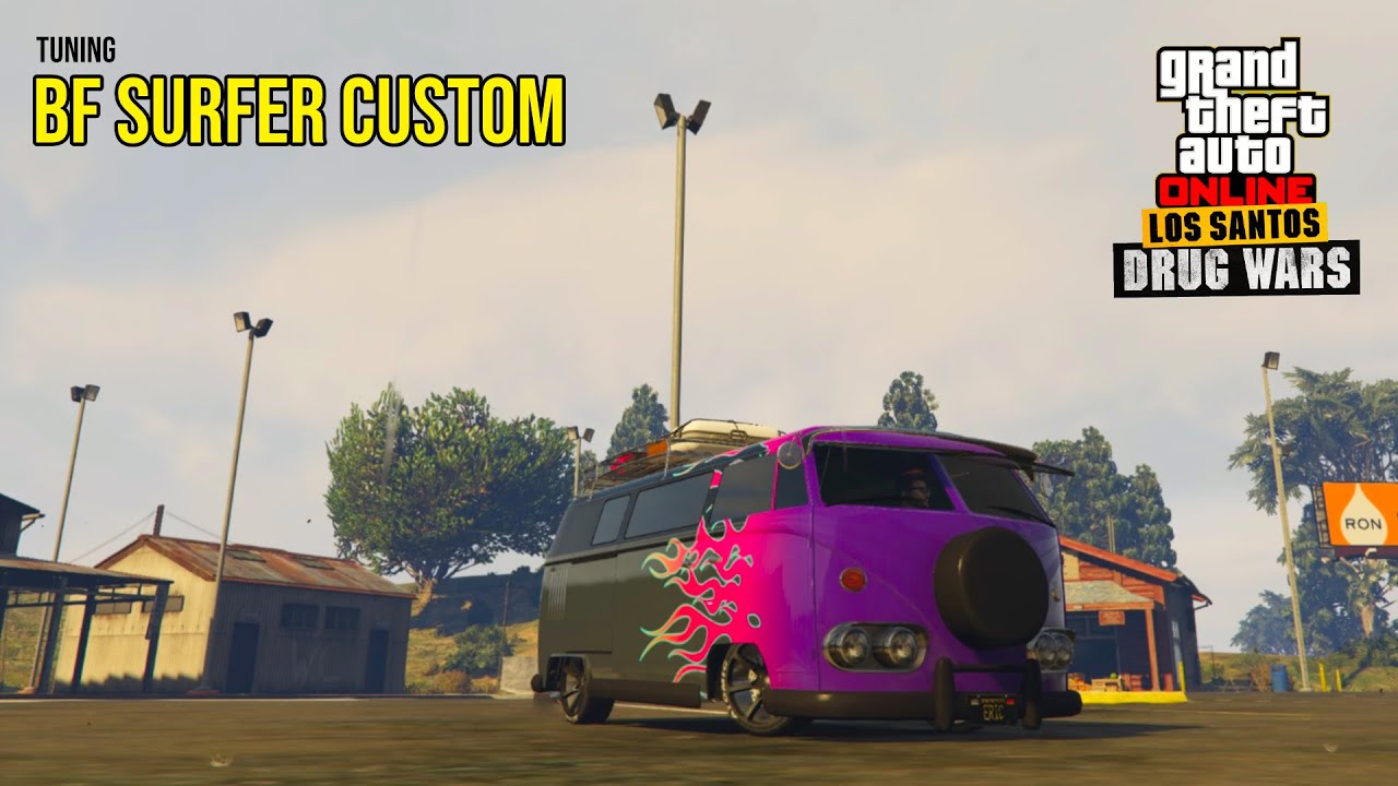 BF Surfer Custom Tuning - LOS SANTOS Drug Wars DLC | GTA Online - YouTube
