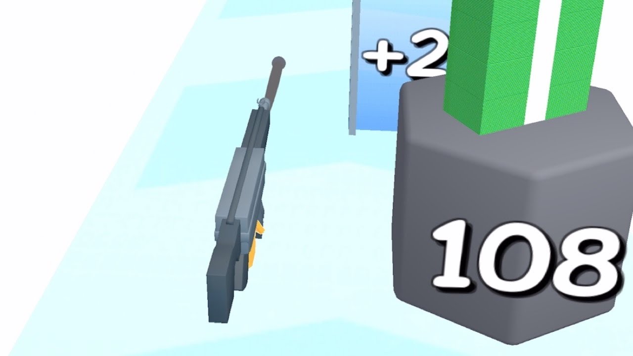 MAX LEVEL in Gun Head Run (Levels 43-44) - YouTube