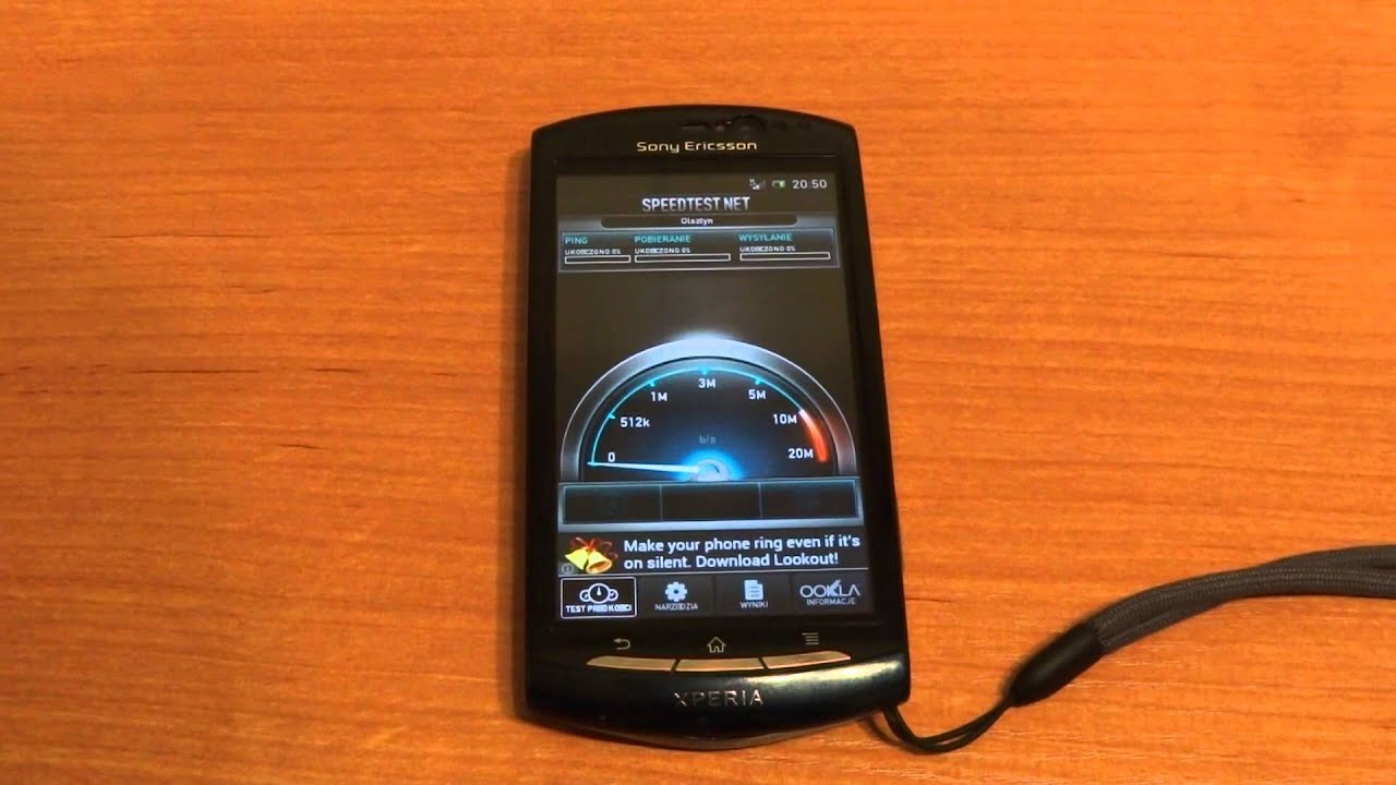 Test siec 3G - T-mobile - YouTube
