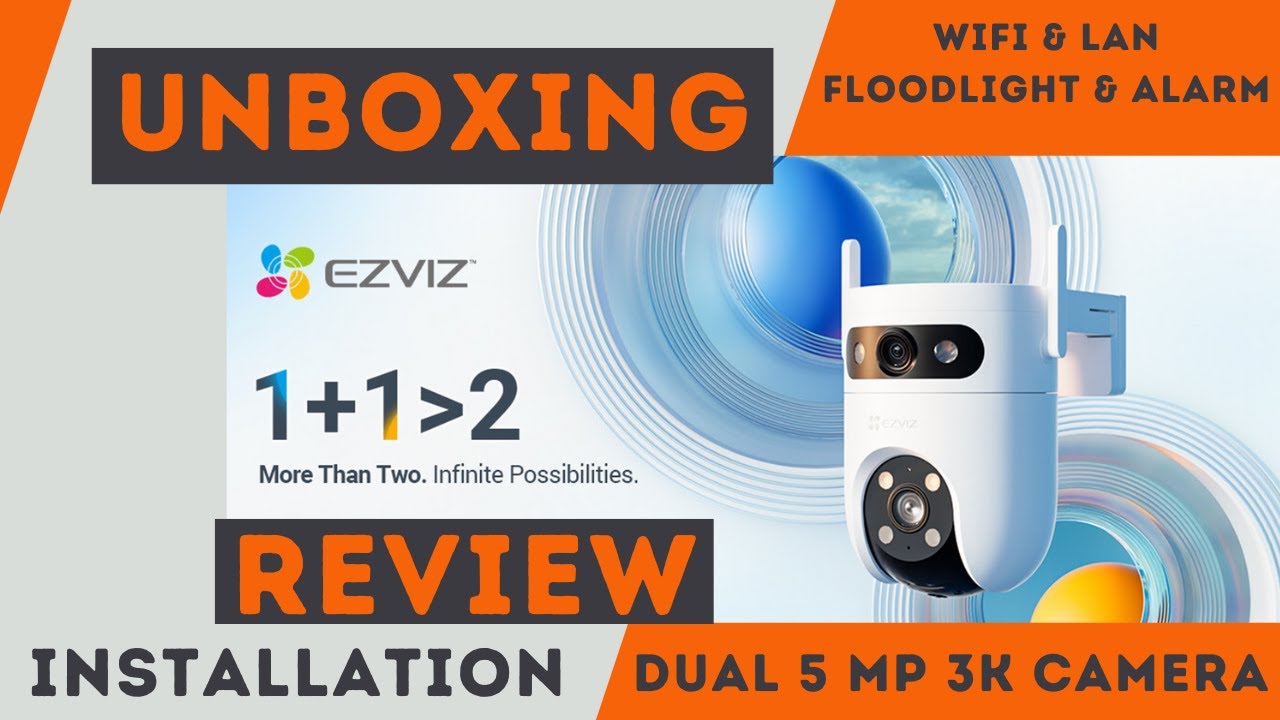 EZVIZ H9C 5 MP 3K Dual Camera | Only Smart WiFi Camera You Need in 2024 ...