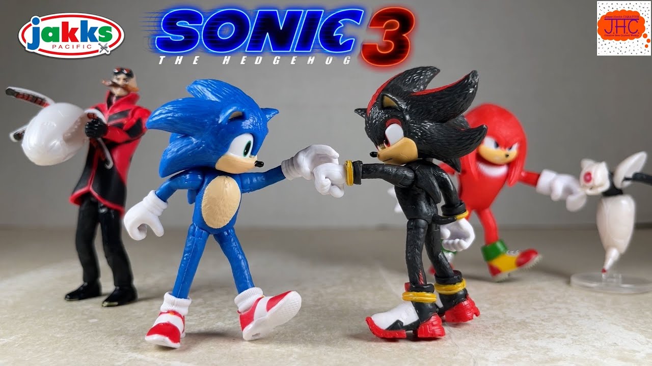 SMALL? Sonic the Hedgehog 3 Movie 2.5 Inch Jakks Pacific Action Figure ...