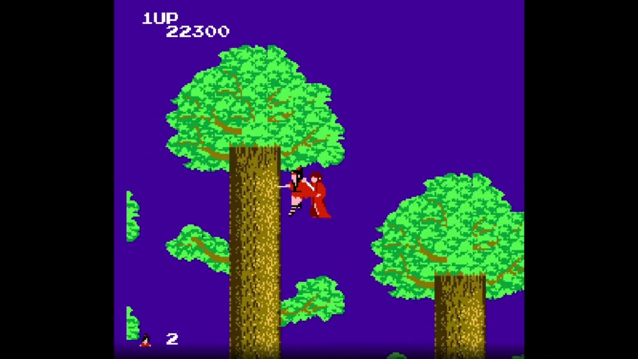 The Legend of Kage NES Full Game Playthrough HQ - YouTube