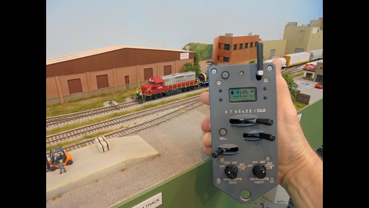 Operating session with the ProtoThrottle on Thomas Klimoski's Georgia ...