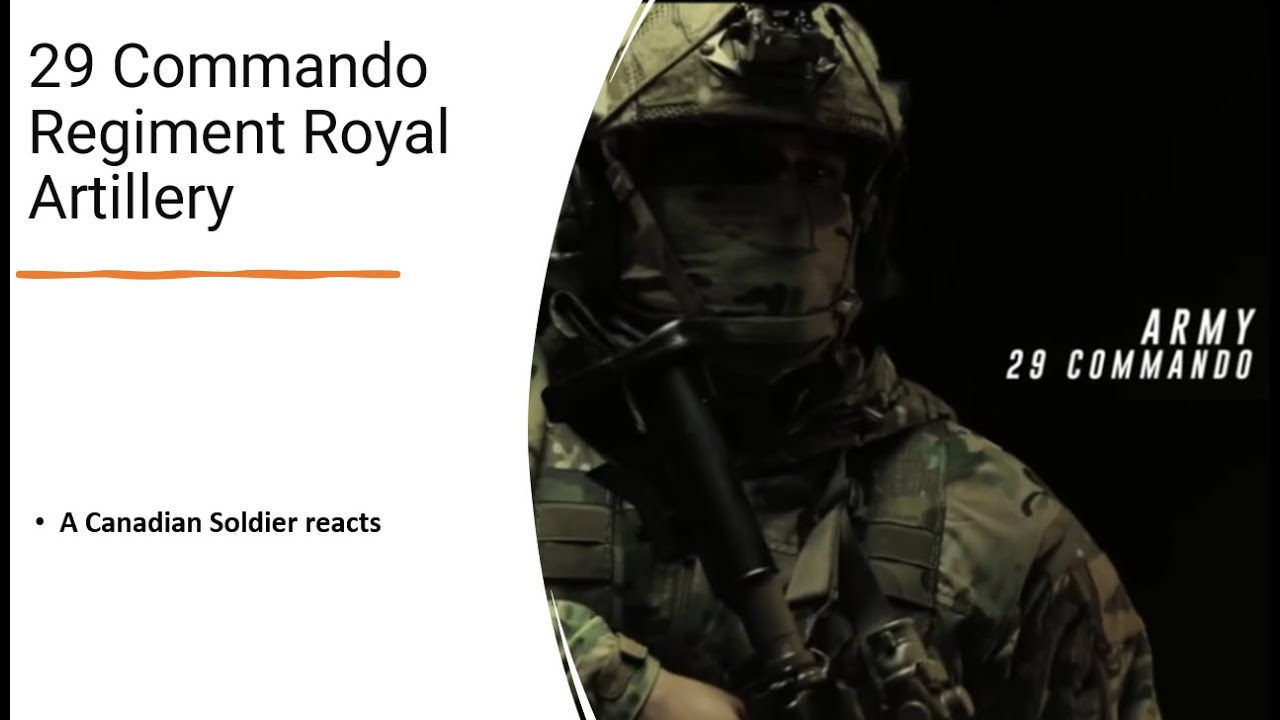 29 Commando Regiment Royal Artillery (British) - A Canadian Soldier ...