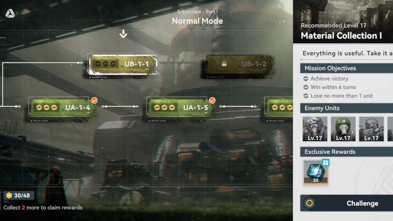 GFL2 Low Team Clear All Mission Normal Mode UB-1-1, 1-2, 1-3, 1-4, 1-5 ...