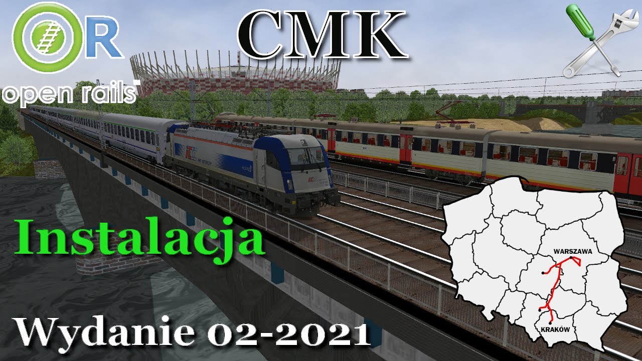 Open Rails #9 Poradnik = CMK wydanie 02.2021 instalacja - YouTube