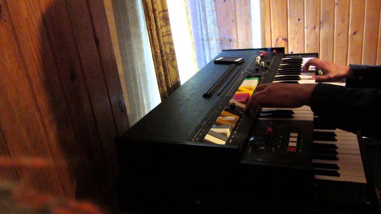 German \ ddr electric organ Vermona ET6-2 \ Вермона - YouTube