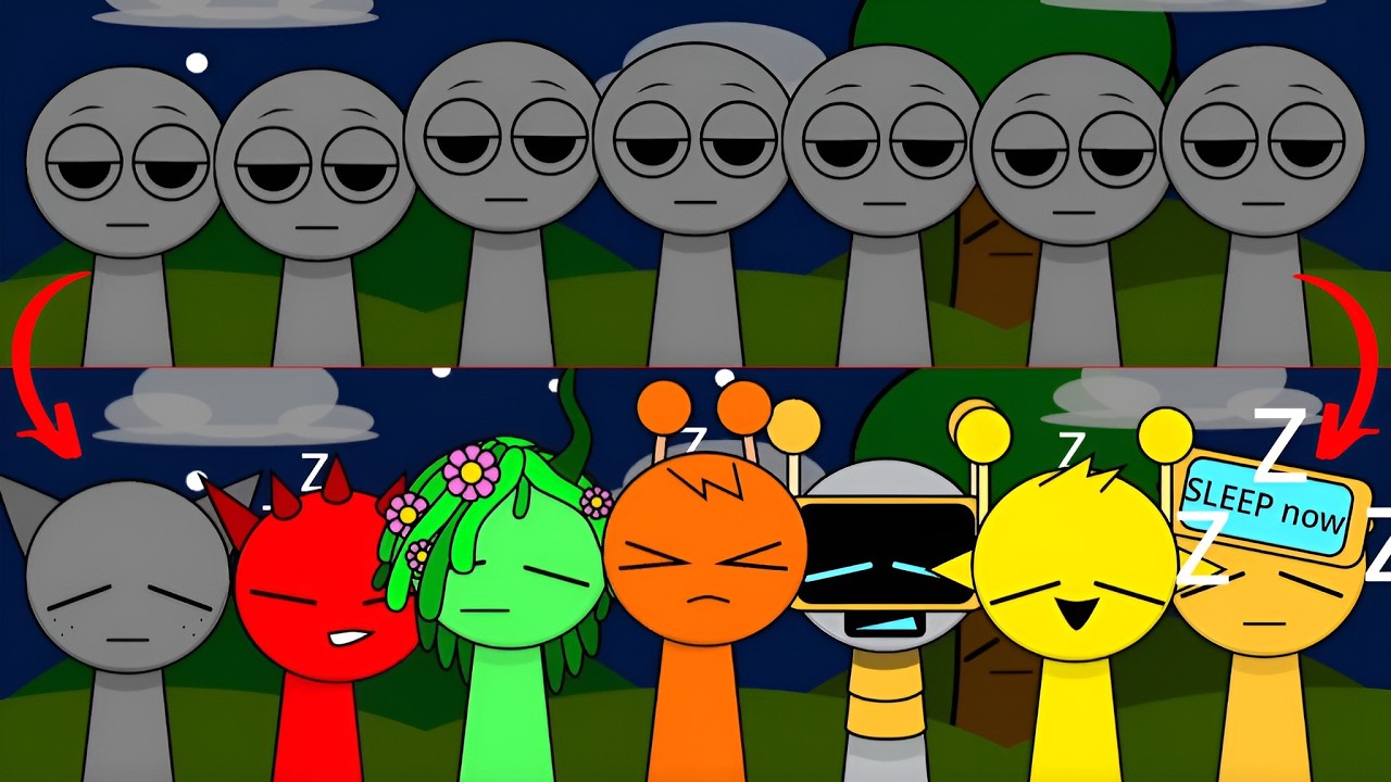 What Happens When Sprunki Can't Sleep for 48 Hours Straight? - YouTube