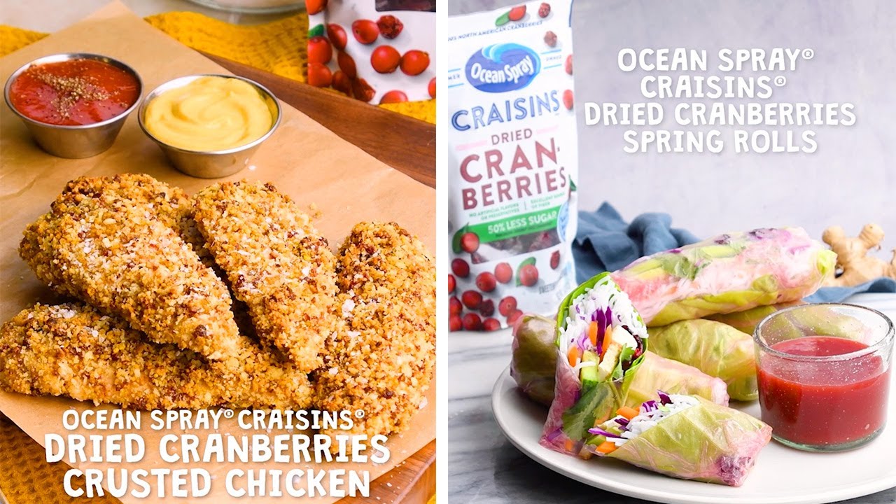 Discover 5 Surprising Ways to Use Ocean Spray® Craisins® Dried ...