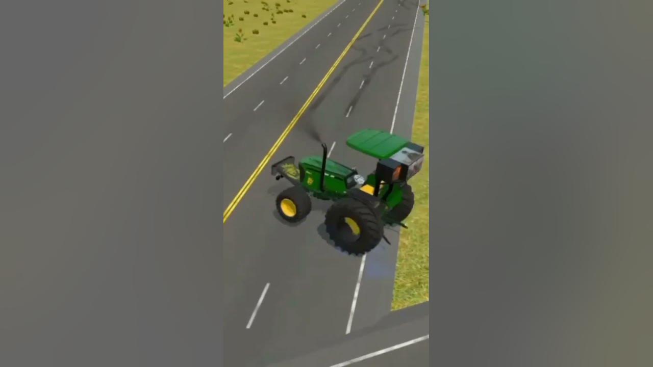 ##/R15 bhashan 4 Kawasaki zx-10r V/S John Deere 5050D#\🚜🚜🥰😡😡👿 - YouTube