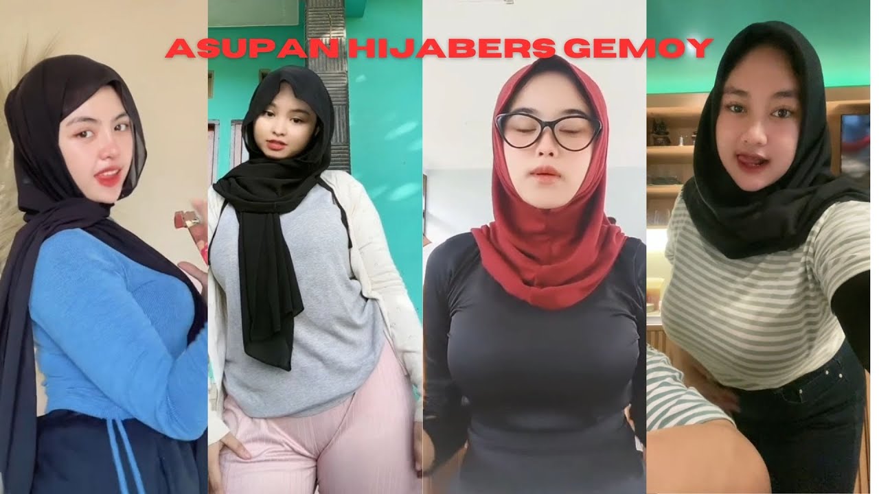 Asupan Tiktok Hijabers Gemoy #44 - YouTube