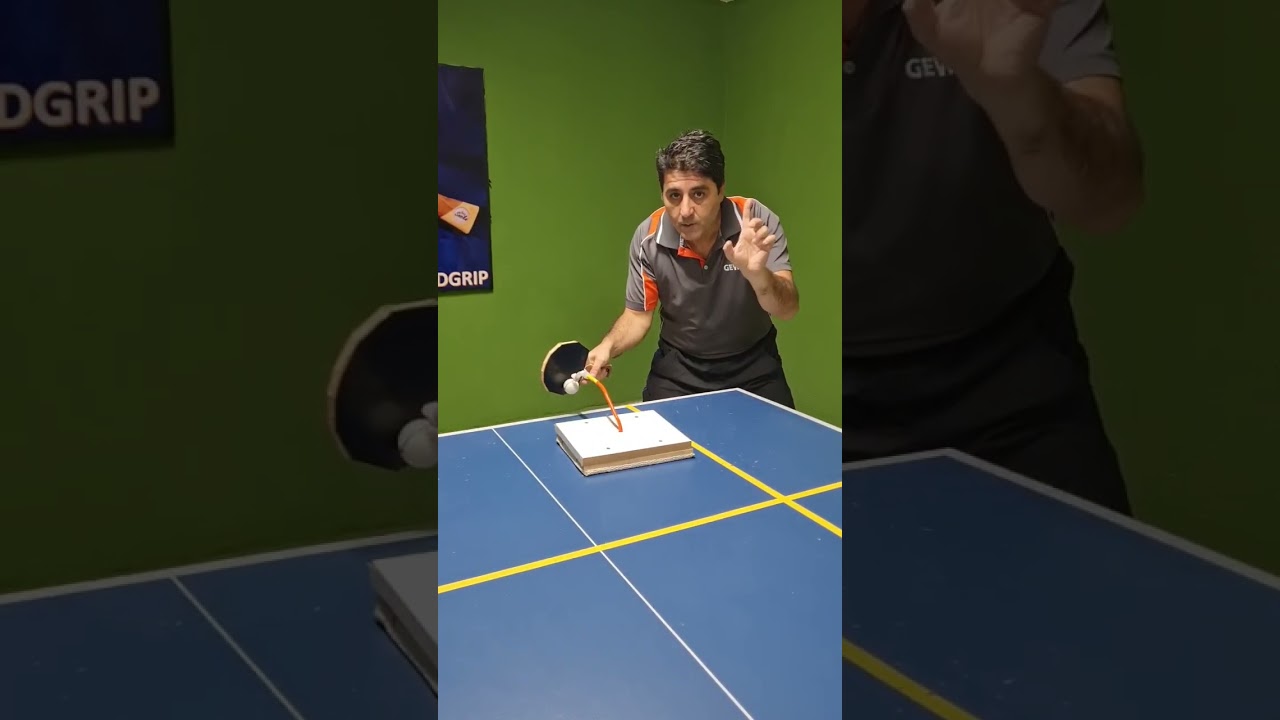 See the ball from behind - TableTennis - YouTube