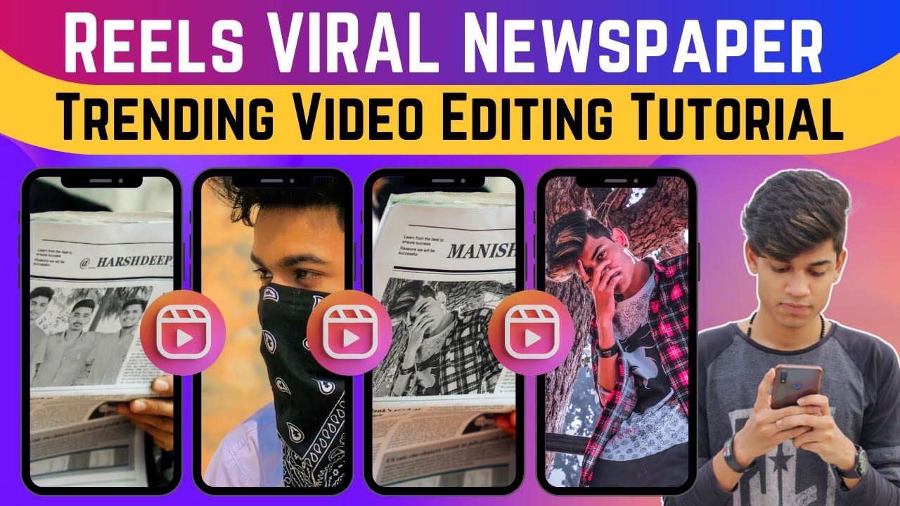 Instagram Reels News Paper Video Editing| Newspaper Reels Editing ...