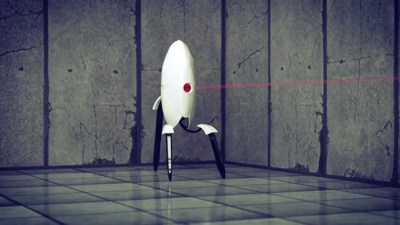 3D Portal Turret Animation - YouTube
