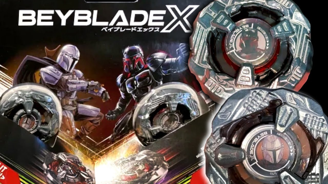 The Mandalorian & Moff Gideon Beyblade X Unboxing - YouTube