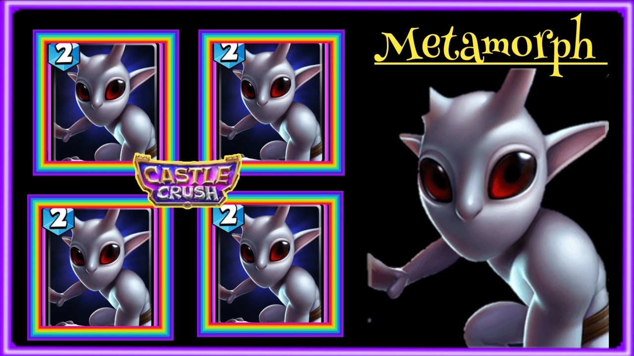 Castle Crush - Using Only Metamorph! Challenge Video? - YouTube