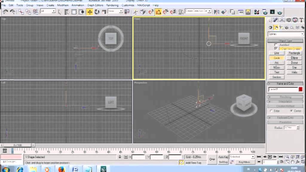 tutorial 3d max "Angle Snap Toggle " - YouTube