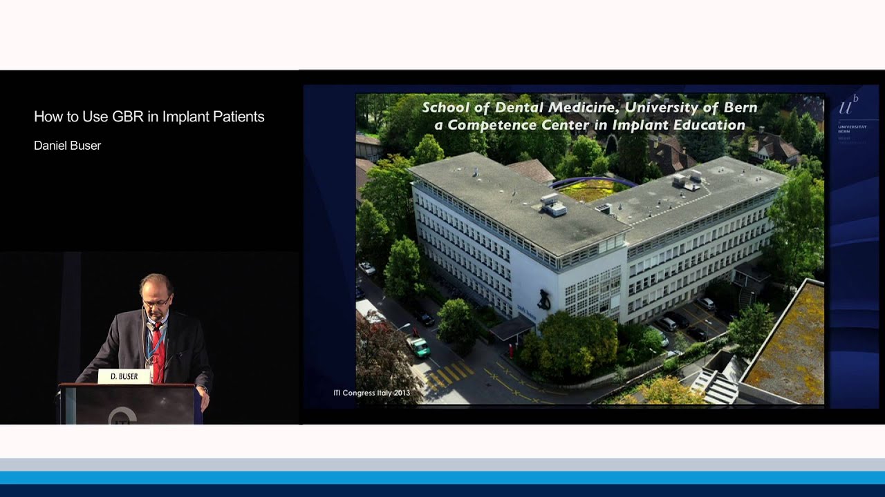 How to Use GBR in Implant Patients | Daniel Buser - YouTube