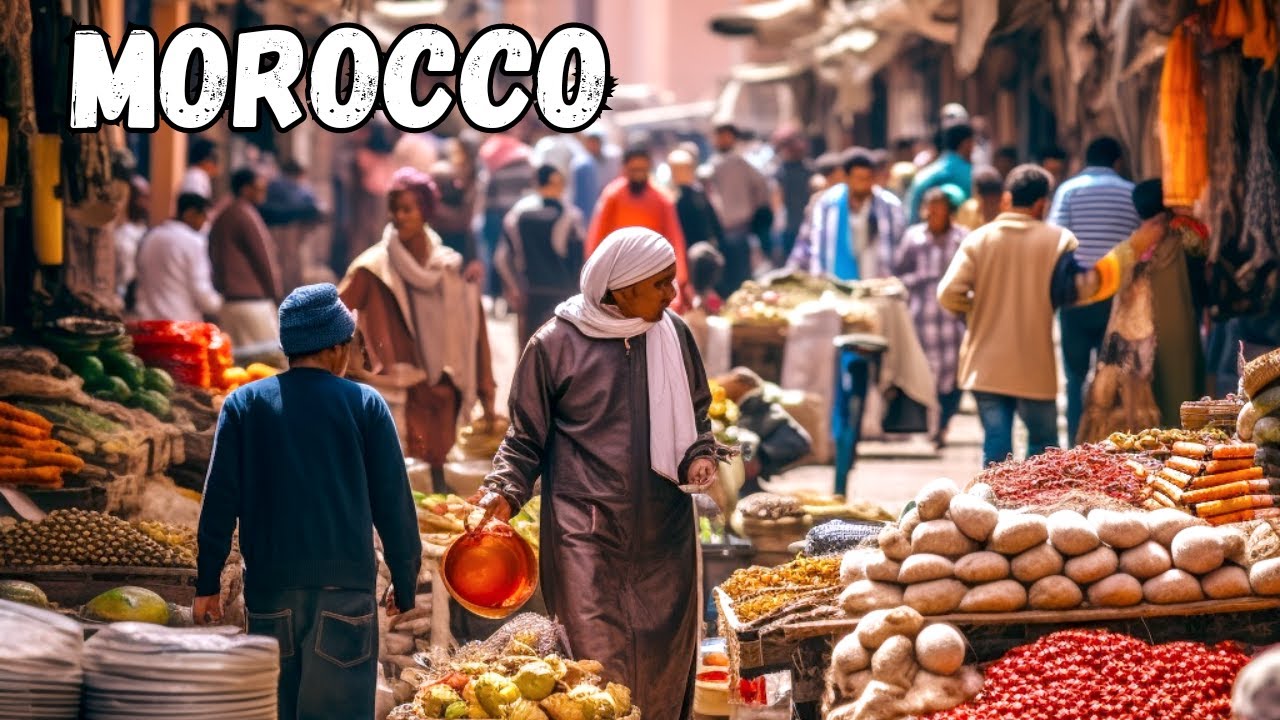 Step Into The Vibrant Fez Morocco! Jaw-dropping 4k HDR Walking Tour Of ...