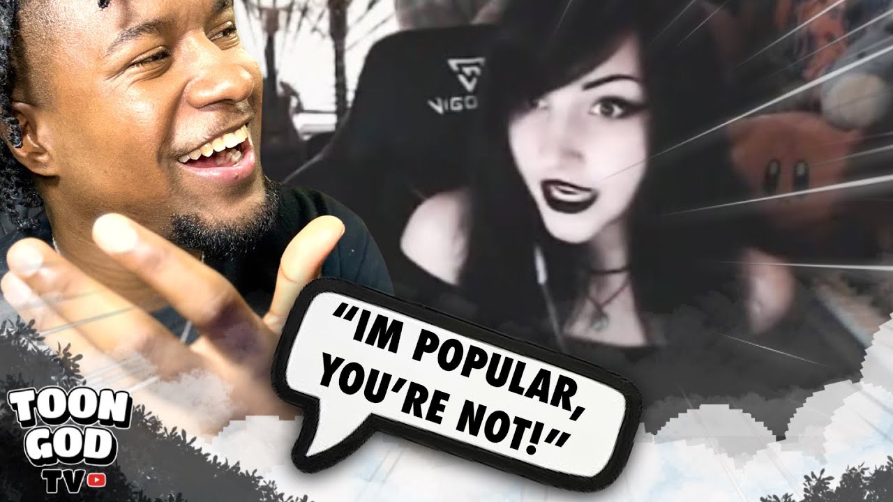 PACKGOD VS GOTH GIRL! She think’s she’s the main character! (REACTION ...