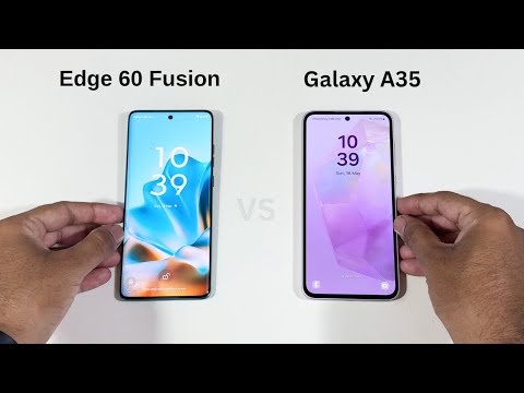 Motorola Edge 60 Fusion vs Samsung A35 Speed test and Camera Comparison