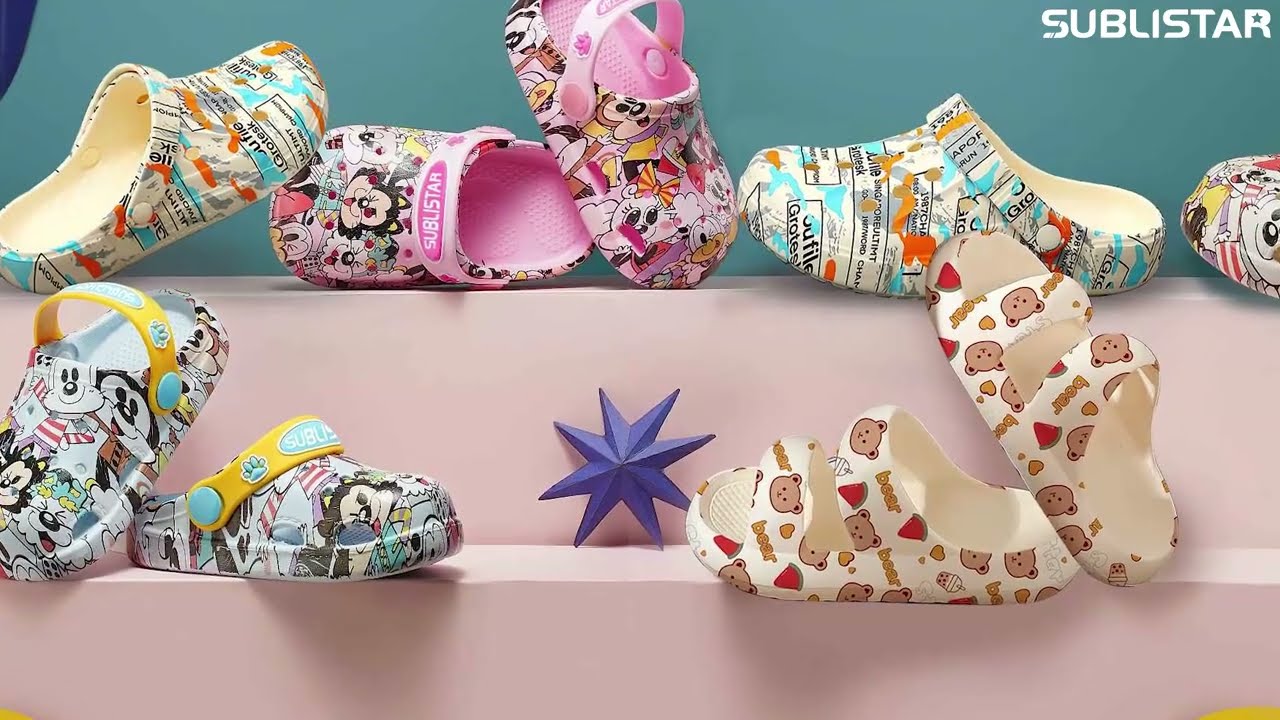 3D Vacuum Heat Transfer For Crocs Shoes Print - YouTube