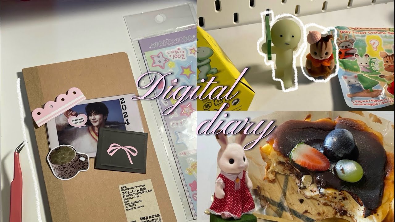 [vlog] Digital diary 📓 - YouTube