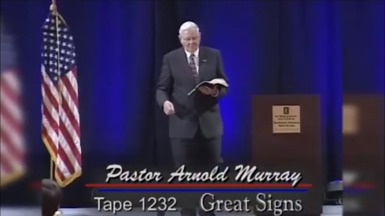 Great Signs ~ Pastor Arnold Murray - YouTube