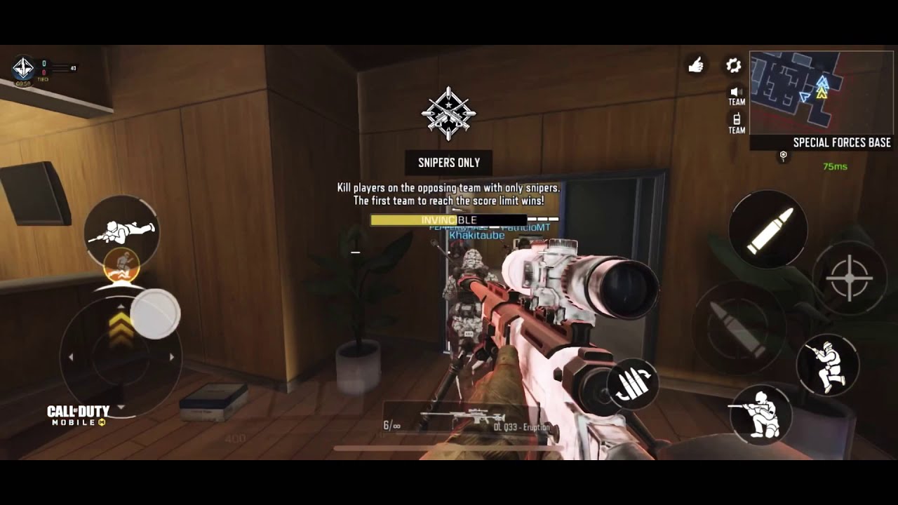 Day1-CODM Sniper ONLY Challenge - YouTube