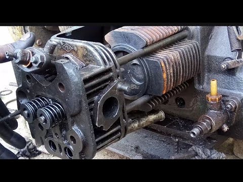 4hp diesel engine repair.Head repair Restore and repairs - YouTube