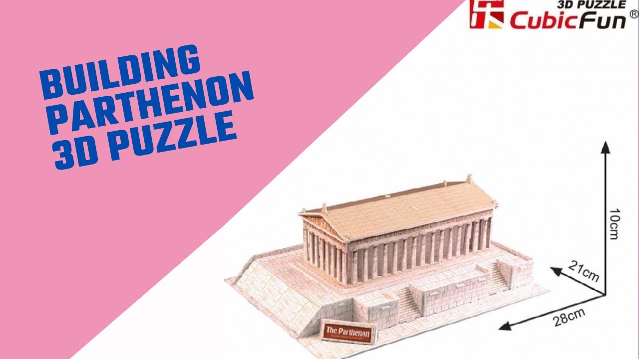 Building Parthenon - Cubic Fun 3D Puzzle - YouTube
