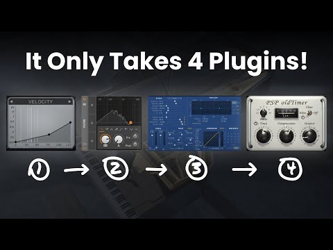 THAT Cinematic Piano Sound With 4 Plugins  🎹