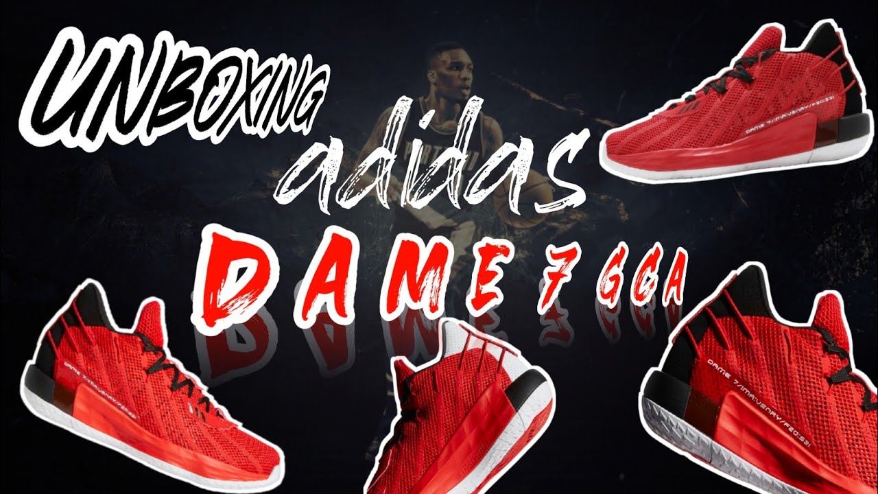 Adidas DAME 7 GCA RED | UNBOXING | - YouTube